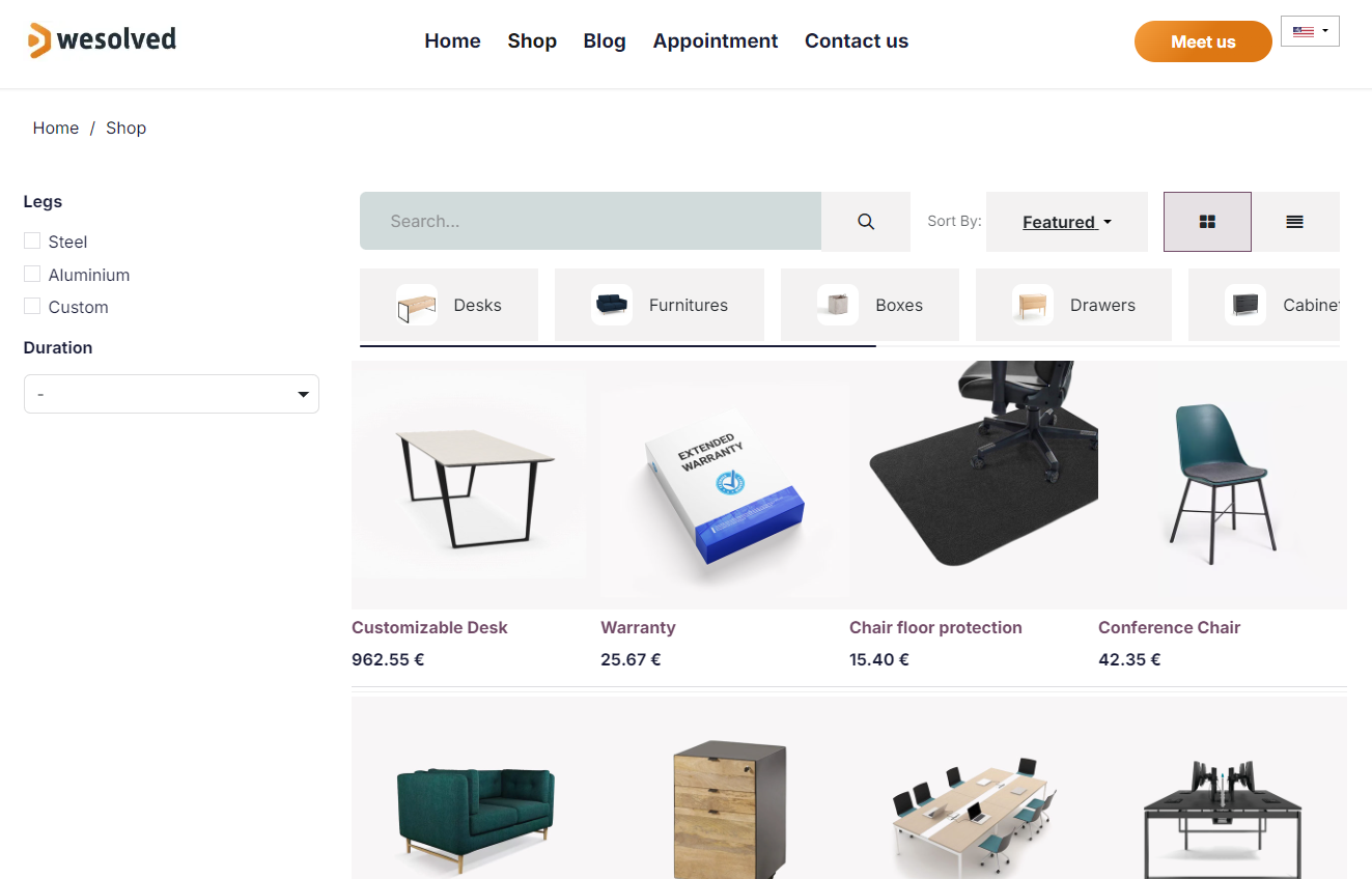 Website modules | WeSolved Group | Odoo
